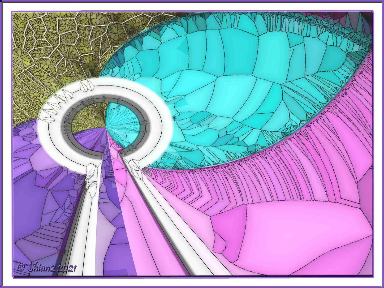 Solve Through a Keyhole jigsaw puzzle online with 130 pieces