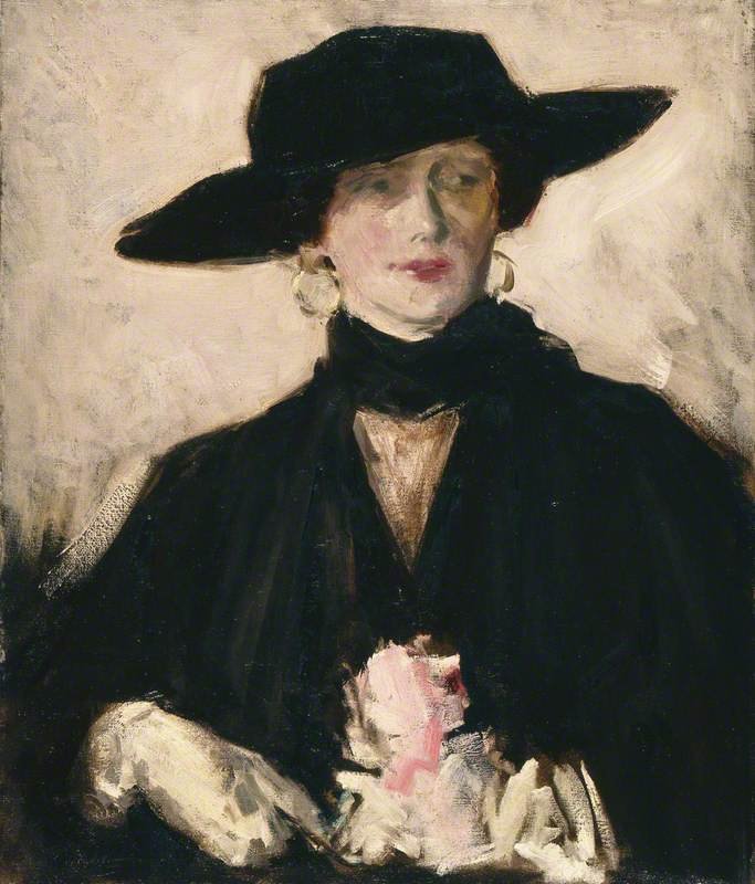 Solve Francis Campbell Boileau Cadell (Scottish, 1883–1937) - Lady in a ...