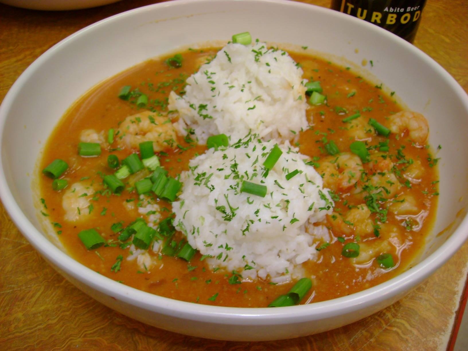 Solve Shrimp Creole jigsaw puzzle online with 63 pieces