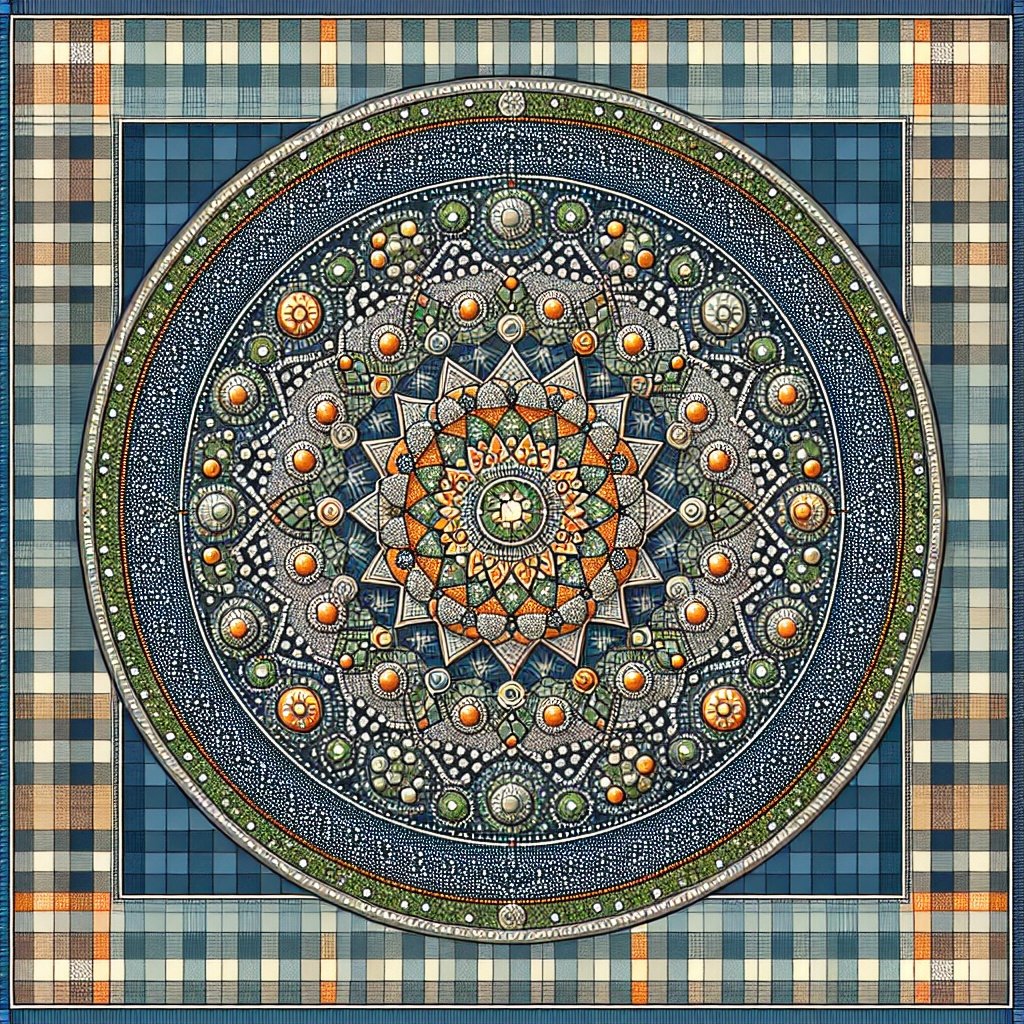 Solve Mandala jigsaw puzzle online with 100 pieces