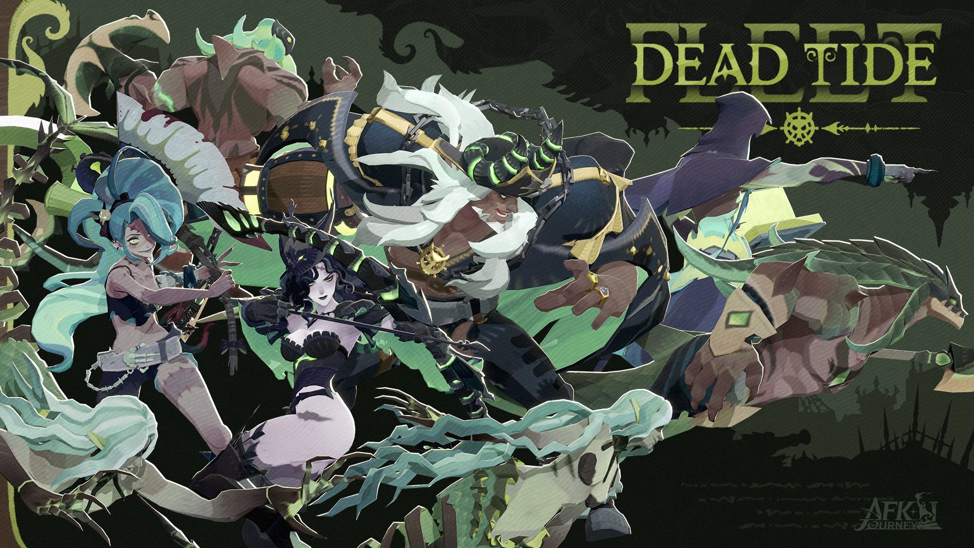 Solve AFK Journey Dead Tide jigsaw puzzle online with 350 pieces