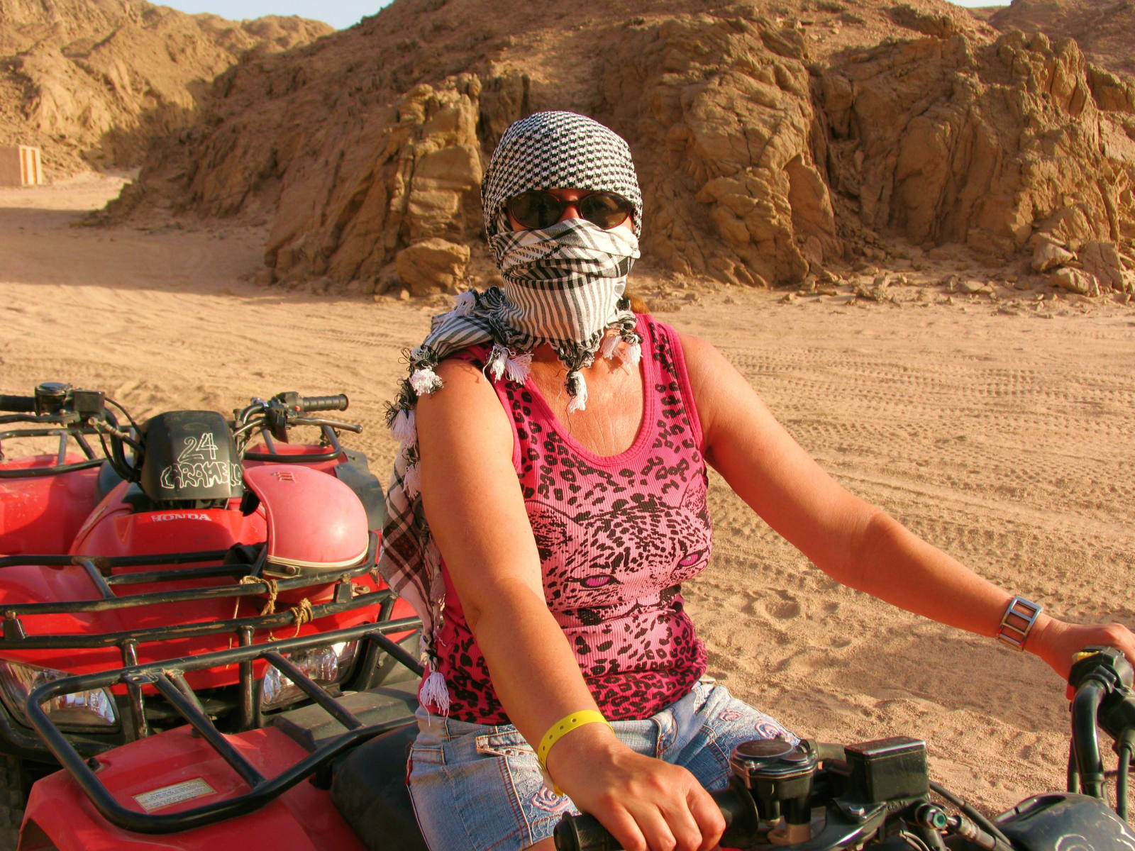 Solve Sinai Desert Quad Adventure. jigsaw puzzle online with 300 pieces