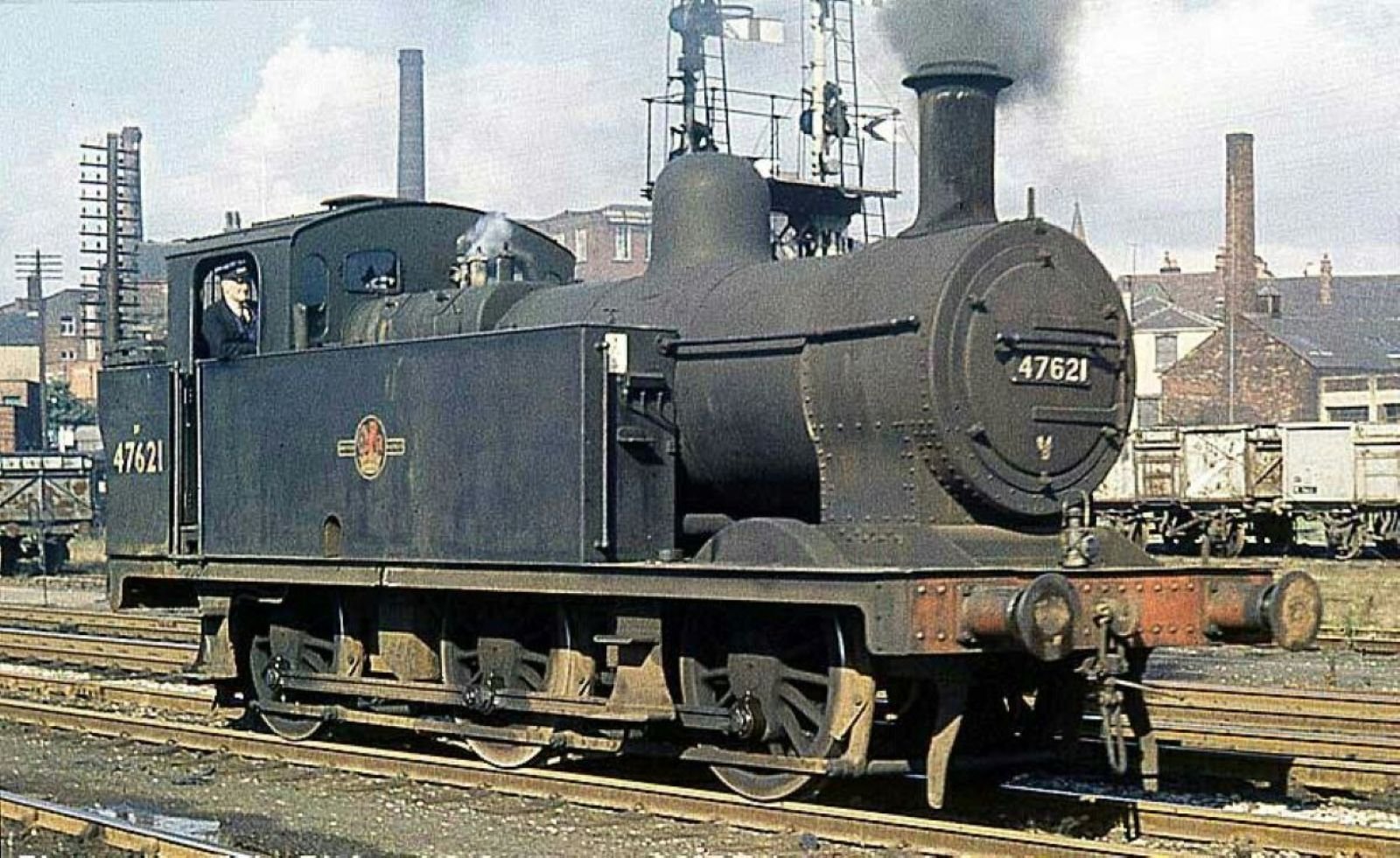 Solve LMS Fowler Class 3F 0-6-0T 47621. jigsaw puzzle online with 54 pieces