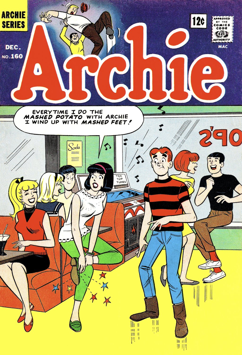 Solve Archie (Dec 1965) jigsaw puzzle online with 96 pieces