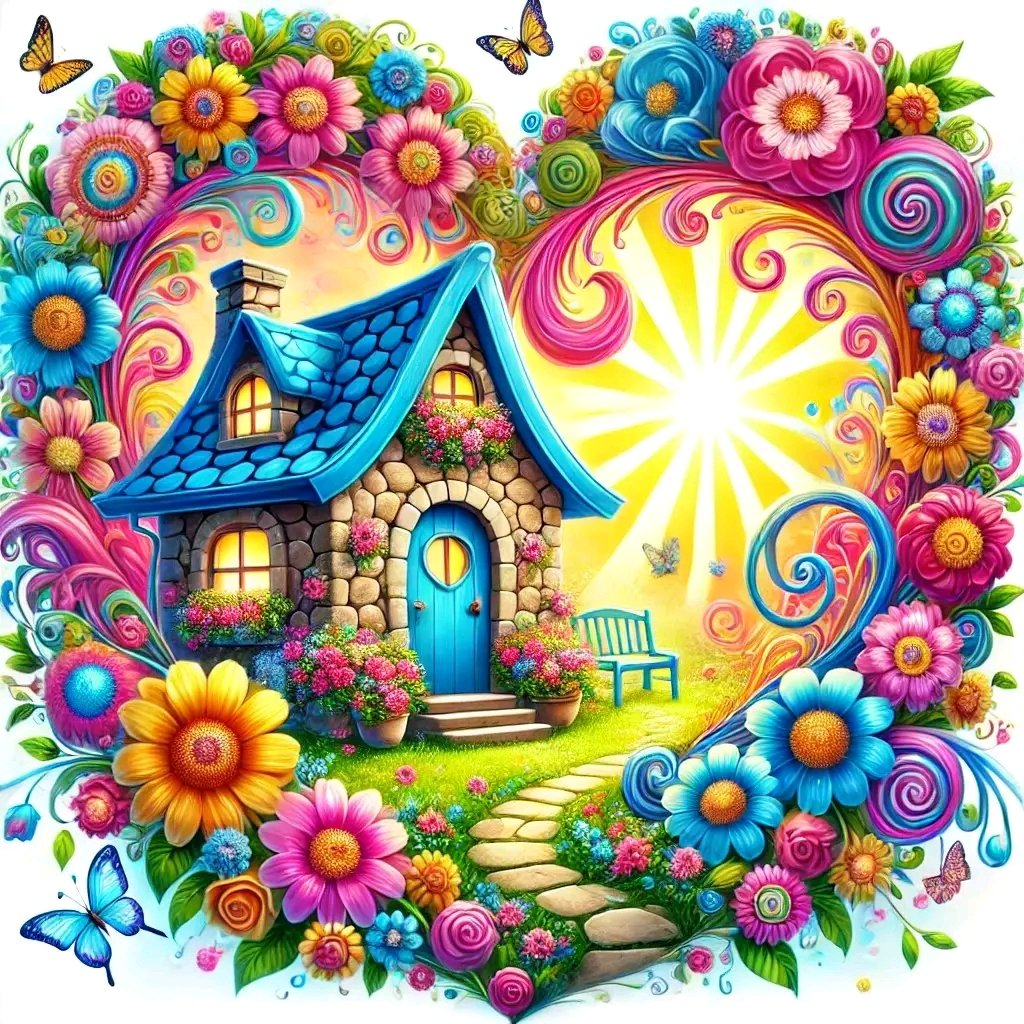 Jigsaw Puzzle | 81 pieces | Home is where the Heart is ♥ | Jigidi