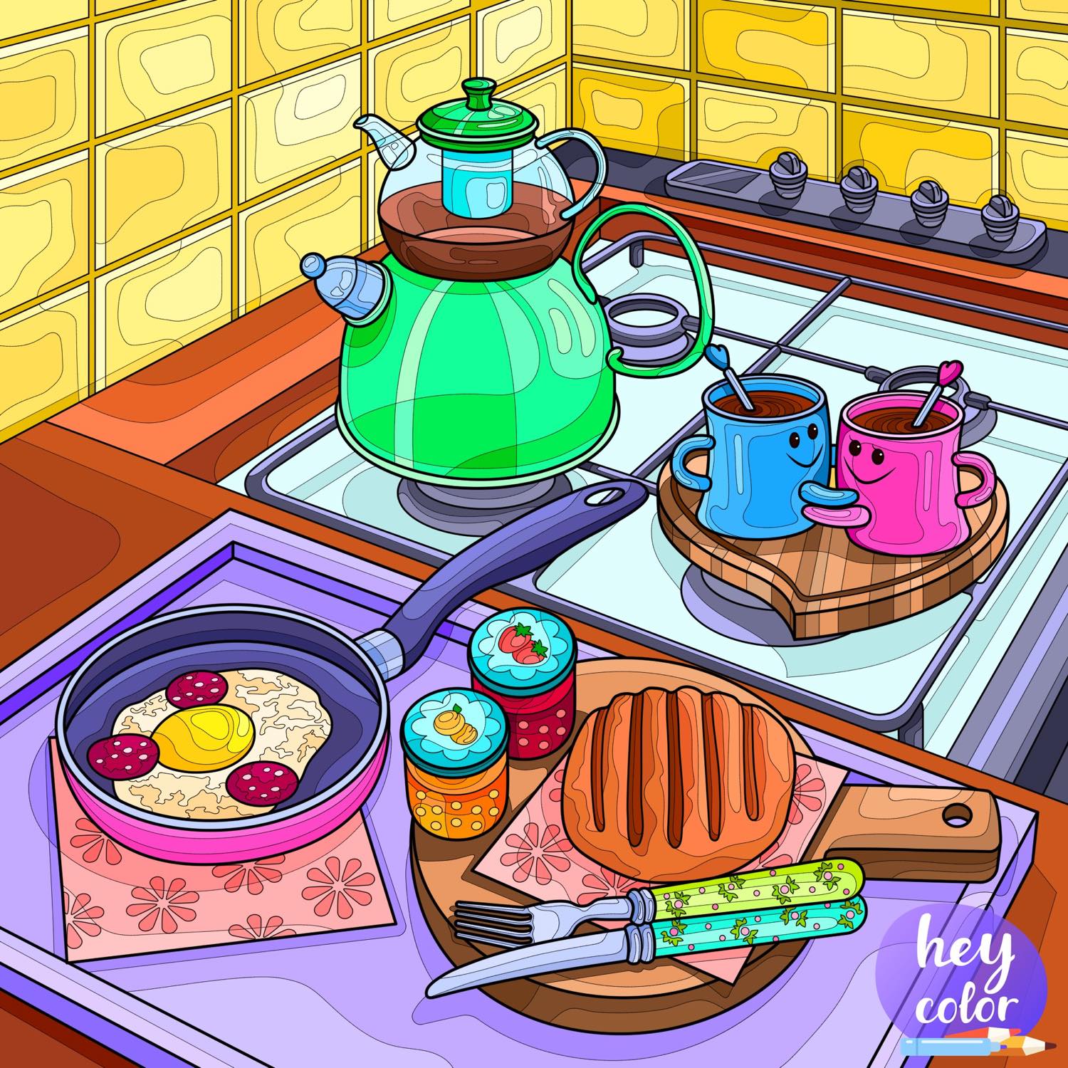 Solve Breakfast jigsaw puzzle online with 256 pieces