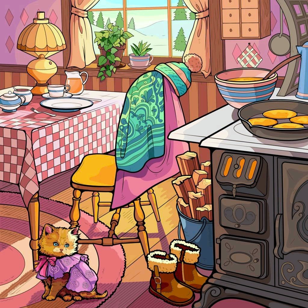 Puslespil | 306 brikker | Pancakes | Jigidi