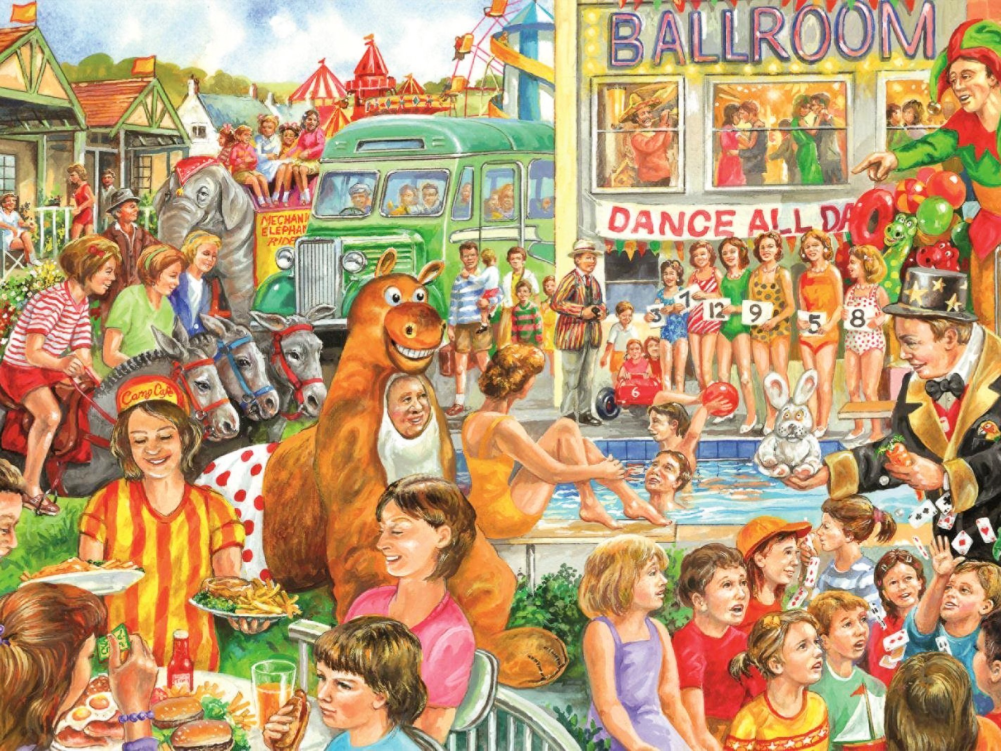 Solve Holiday Camp jigsaw puzzle online with 352 pieces