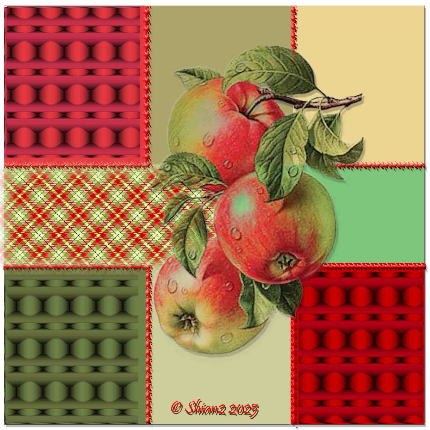 Solve Fresh Apples jigsaw puzzle online with 64 pieces