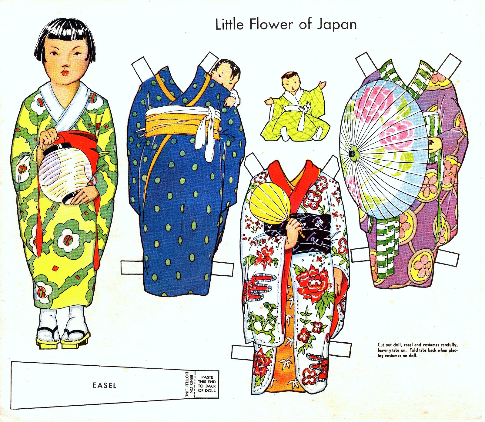 Jigsaw Puzzle | 72 pieces | Dolls of Many Lands, 1932, Little Flower of ...