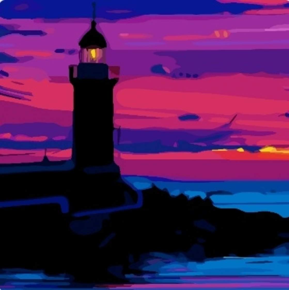 Jigsaw Puzzle | 36 pieces | Lighthouse | Jigidi