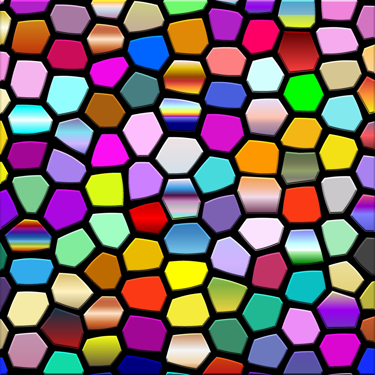 Solve PAVING IN COLOURLAND. jigsaw puzzle online with 600 pieces