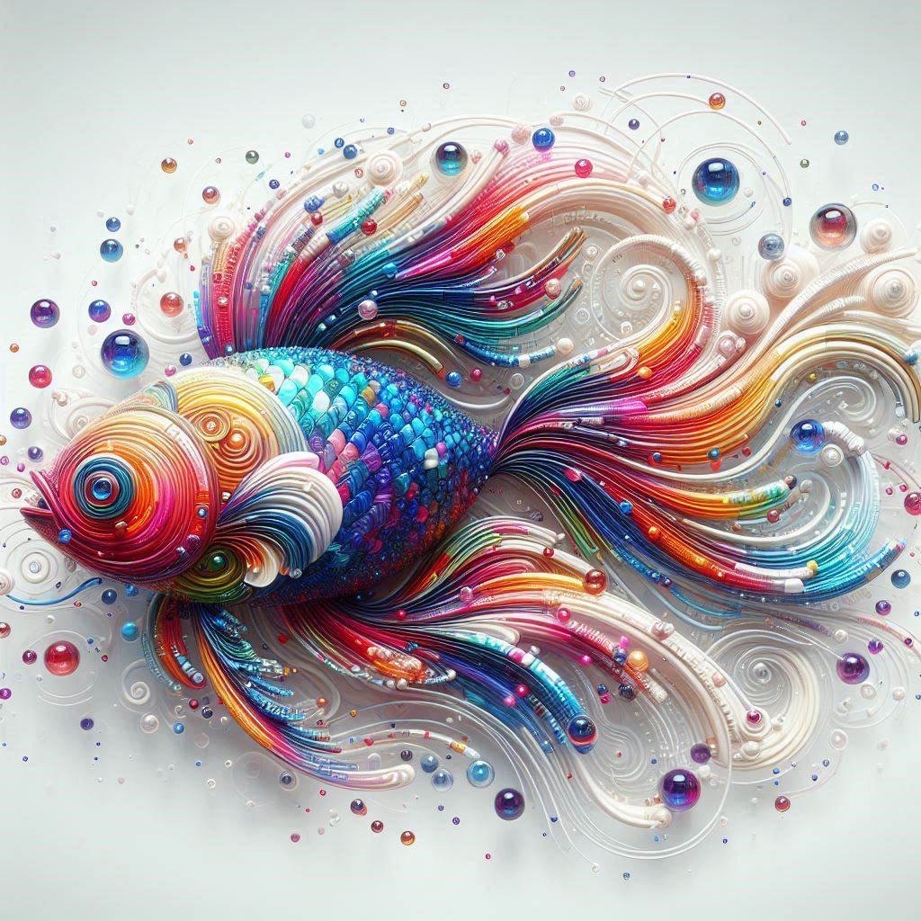 Solve Swishy fishy jigsaw puzzle online with 81 pieces