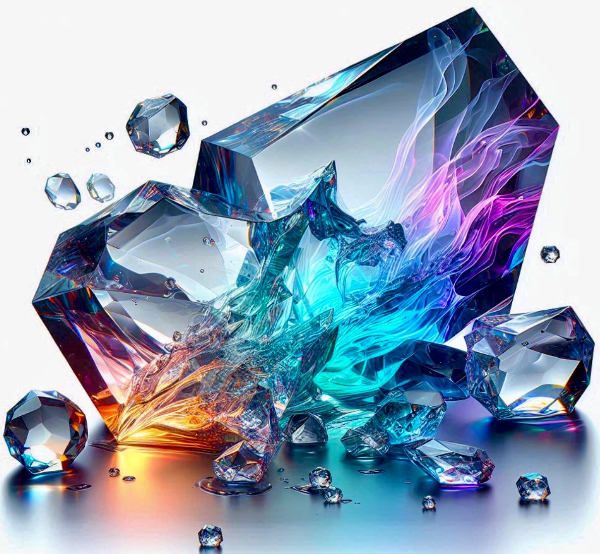 Solve Energy Ice jigsaw puzzle online with 49 pieces