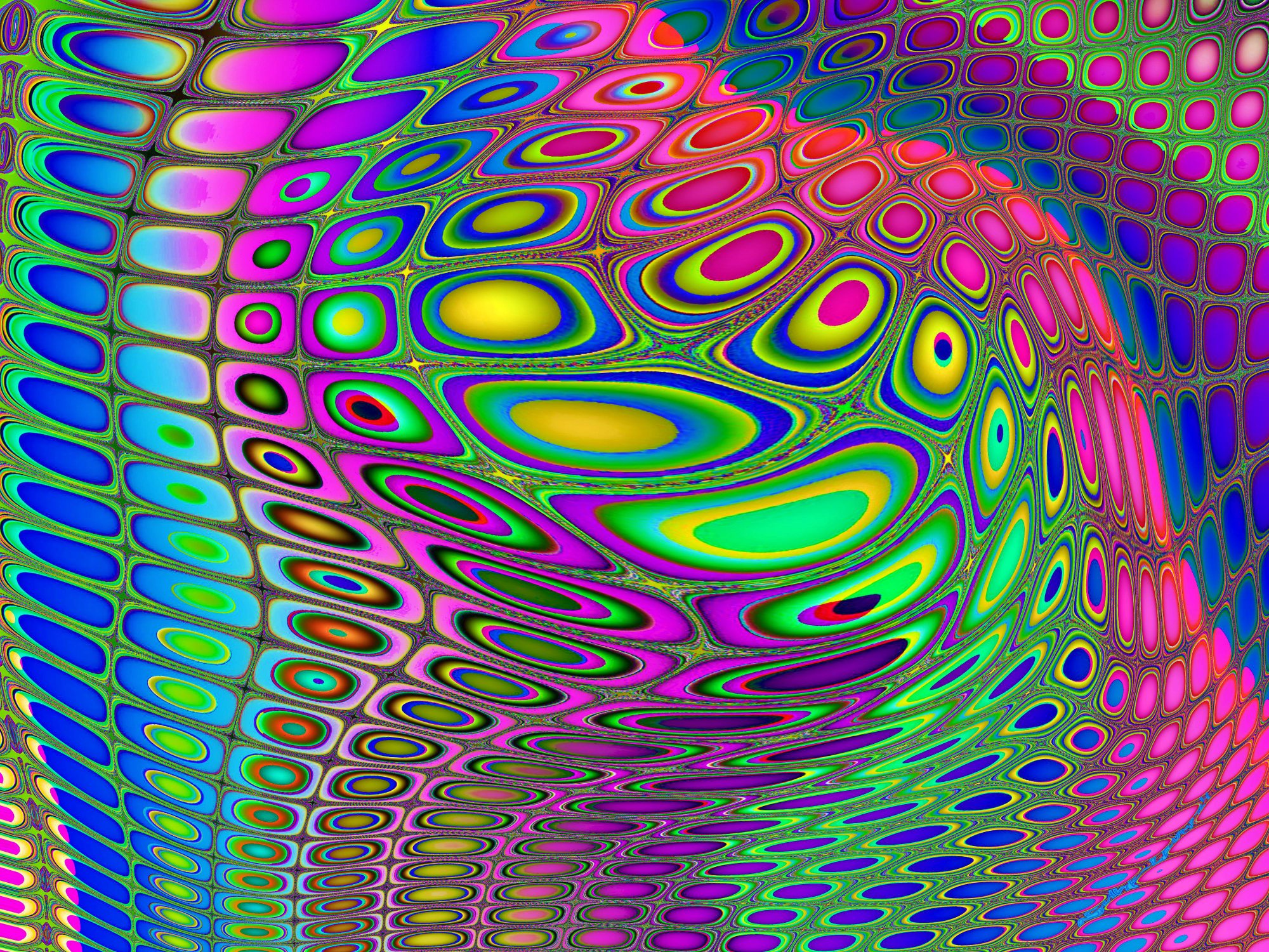 Solve 10052024 Sterling fractal Colored Weave medium jigsaw puzzle ...