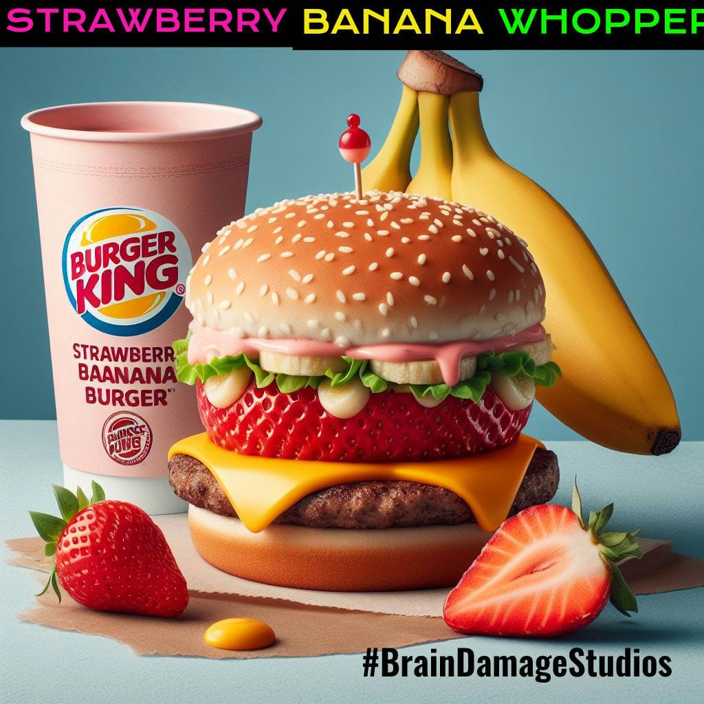 Solve Silly Burger 🍓🍓🍓 jigsaw puzzle online with 81 pieces