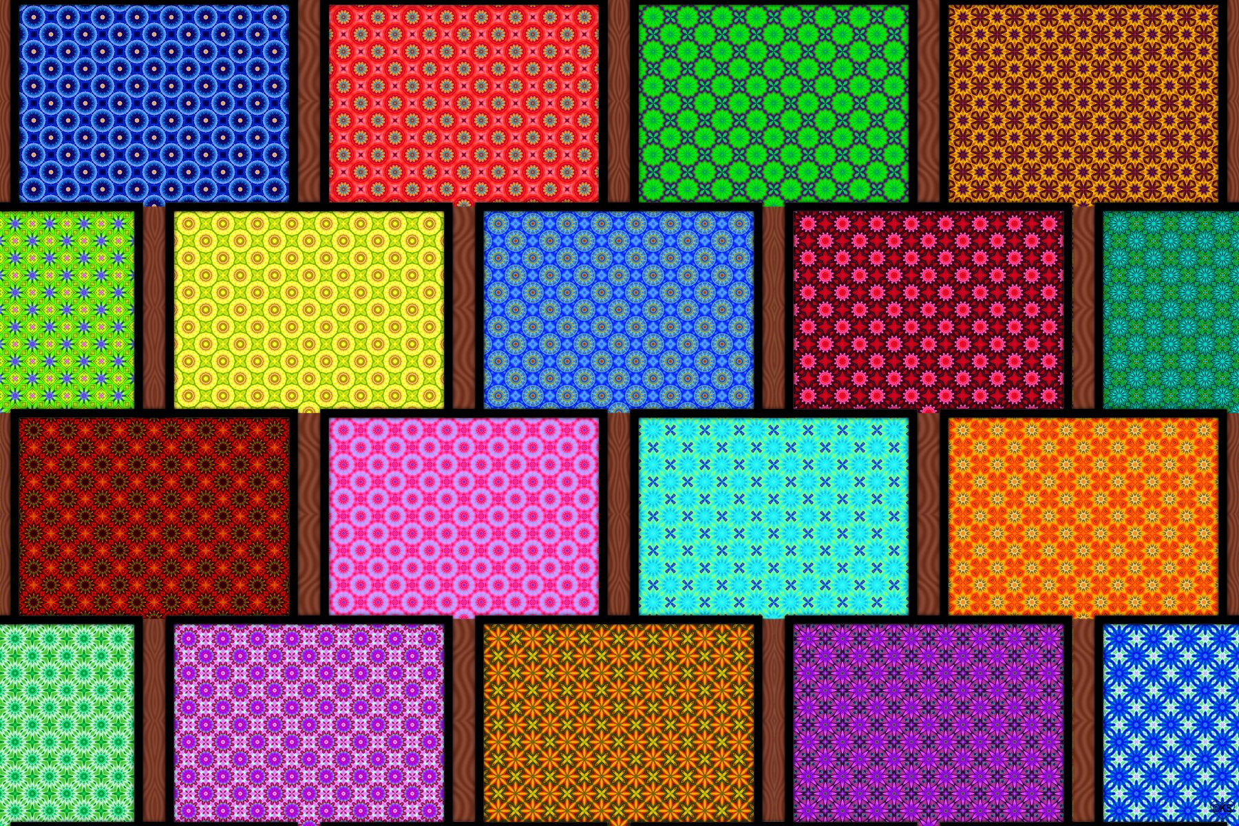 Solve Pattern Placards!! ~ H jigsaw puzzle online with 600 pieces