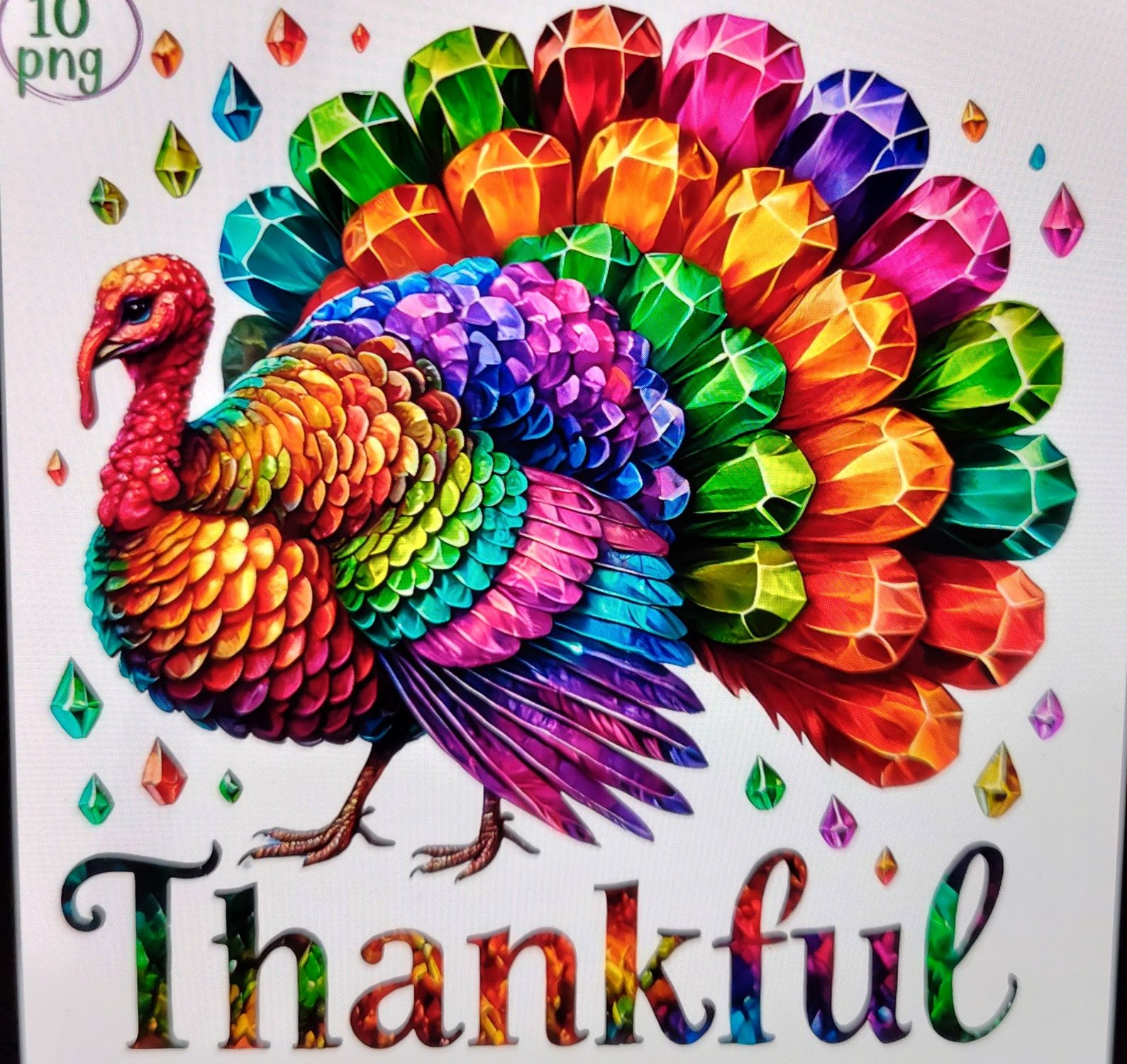 Solve Beautiful colorful Turkey, Happy Thanksgiving... jigsaw puzzle ...