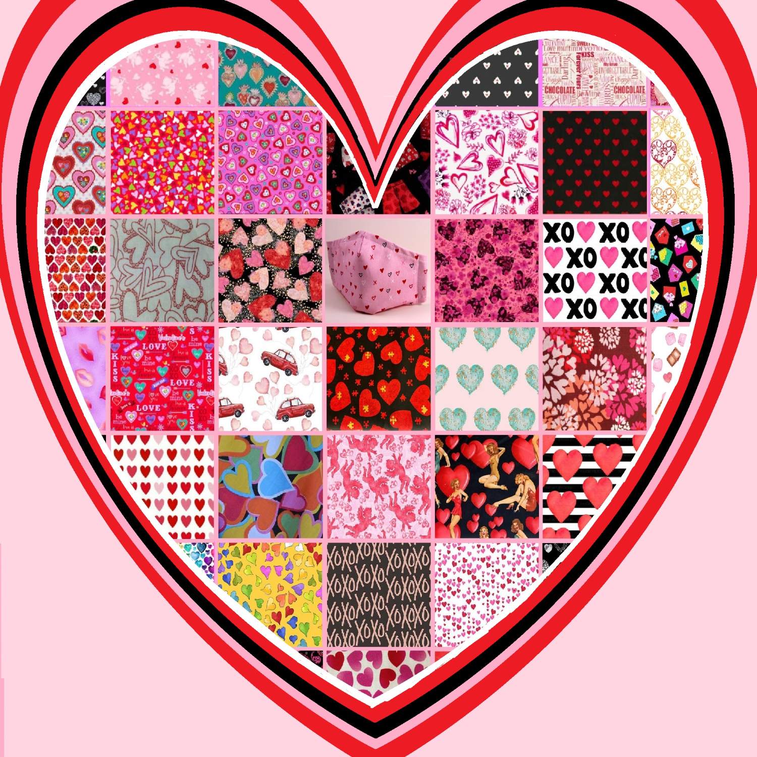 Jigsaw Puzzle | 400 pieces | Hearts and more hearts | Jigidi