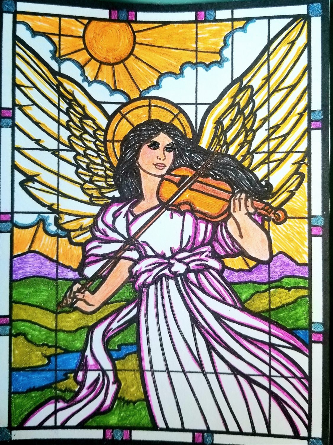 Solve 🎶Sweetly singing o'er the plains...🎶 jigsaw puzzle online with 70 ...