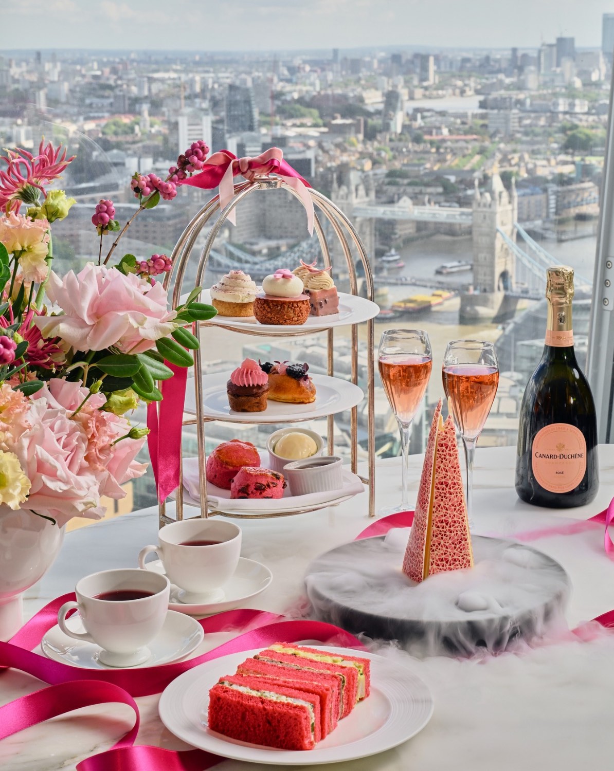 Solve Afternoon Tea at The Shard, London jigsaw puzzle online with 120 ...