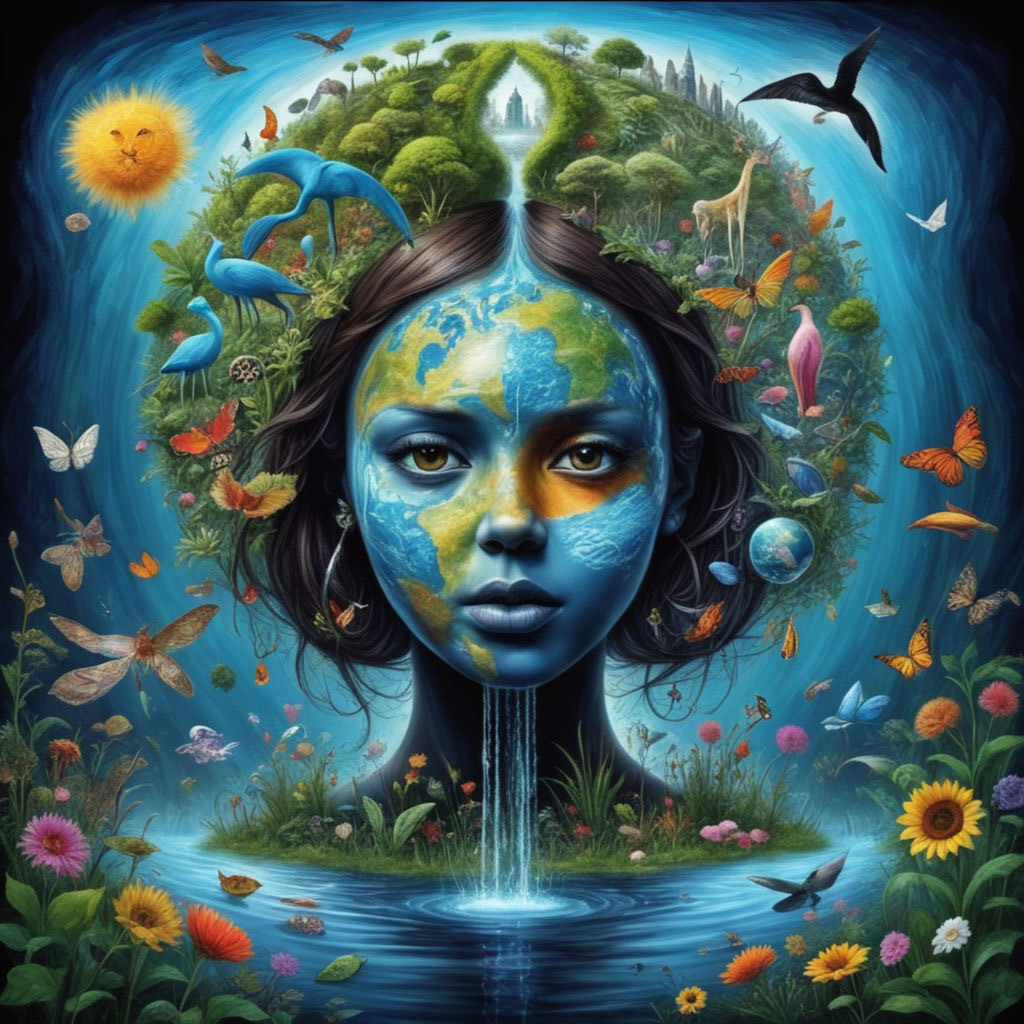 Jigsaw Puzzle | 196 pieces | Mother Earth | Jigidi