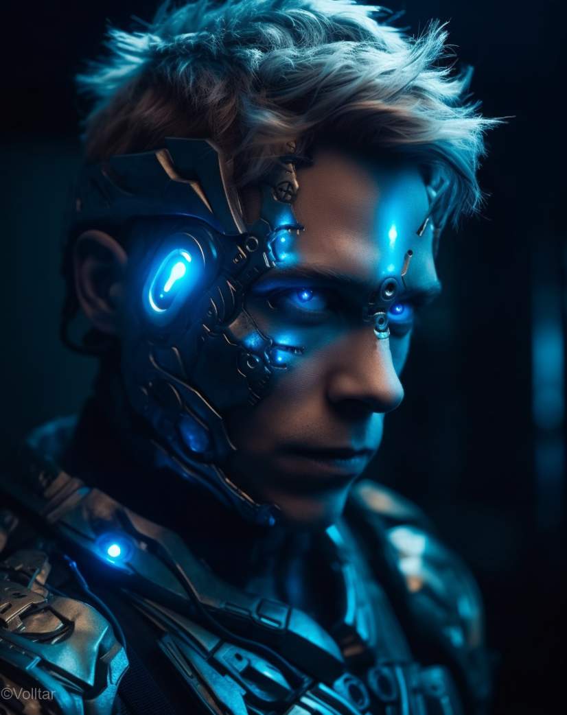 Solve Male Cyborg jigsaw puzzle online with 20 pieces