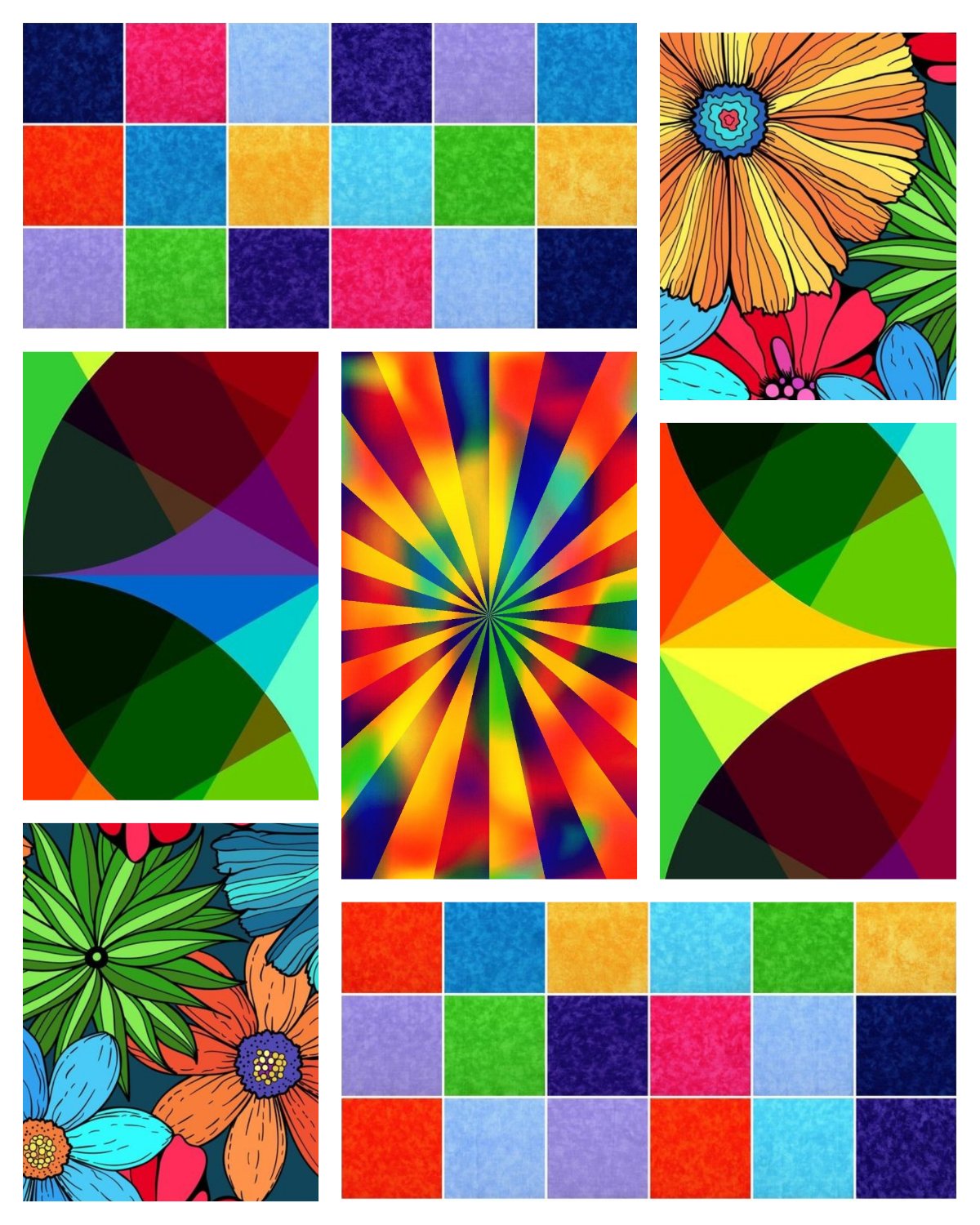 Solve Psychedelic Art jigsaw puzzle online with 80 pieces