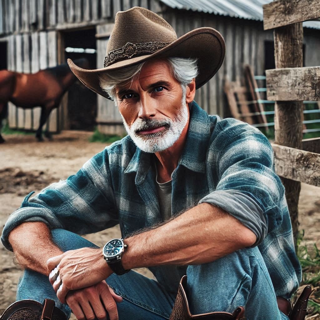 Solve Cowboy jigsaw puzzle online with 49 pieces