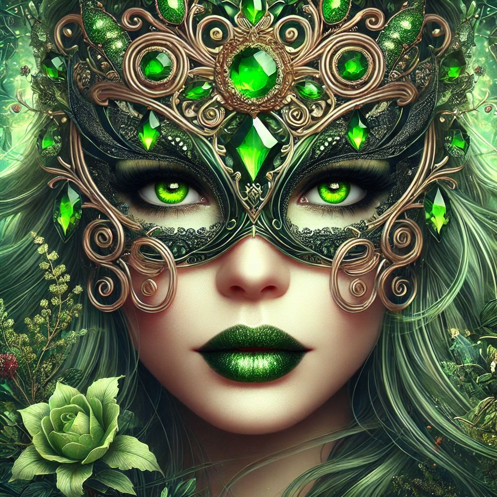 Solve Masquerade Mask #4 jigsaw puzzle online with 144 pieces