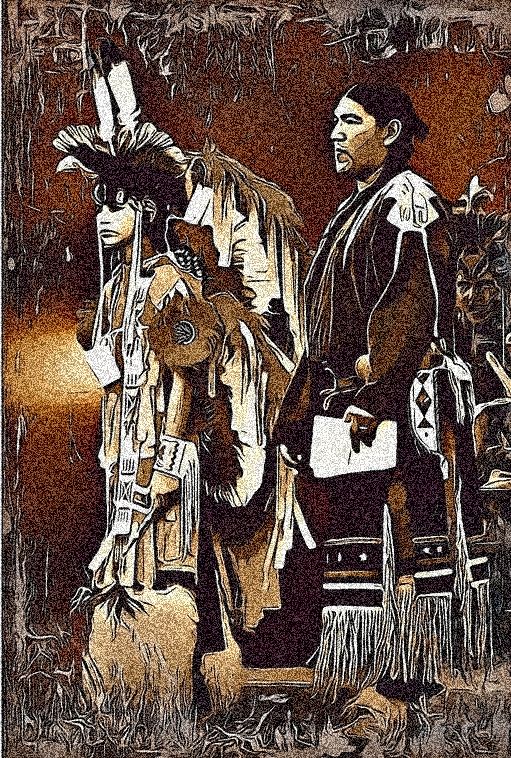 Solve Native Americans Studies jigsaw puzzle online with 40 pieces