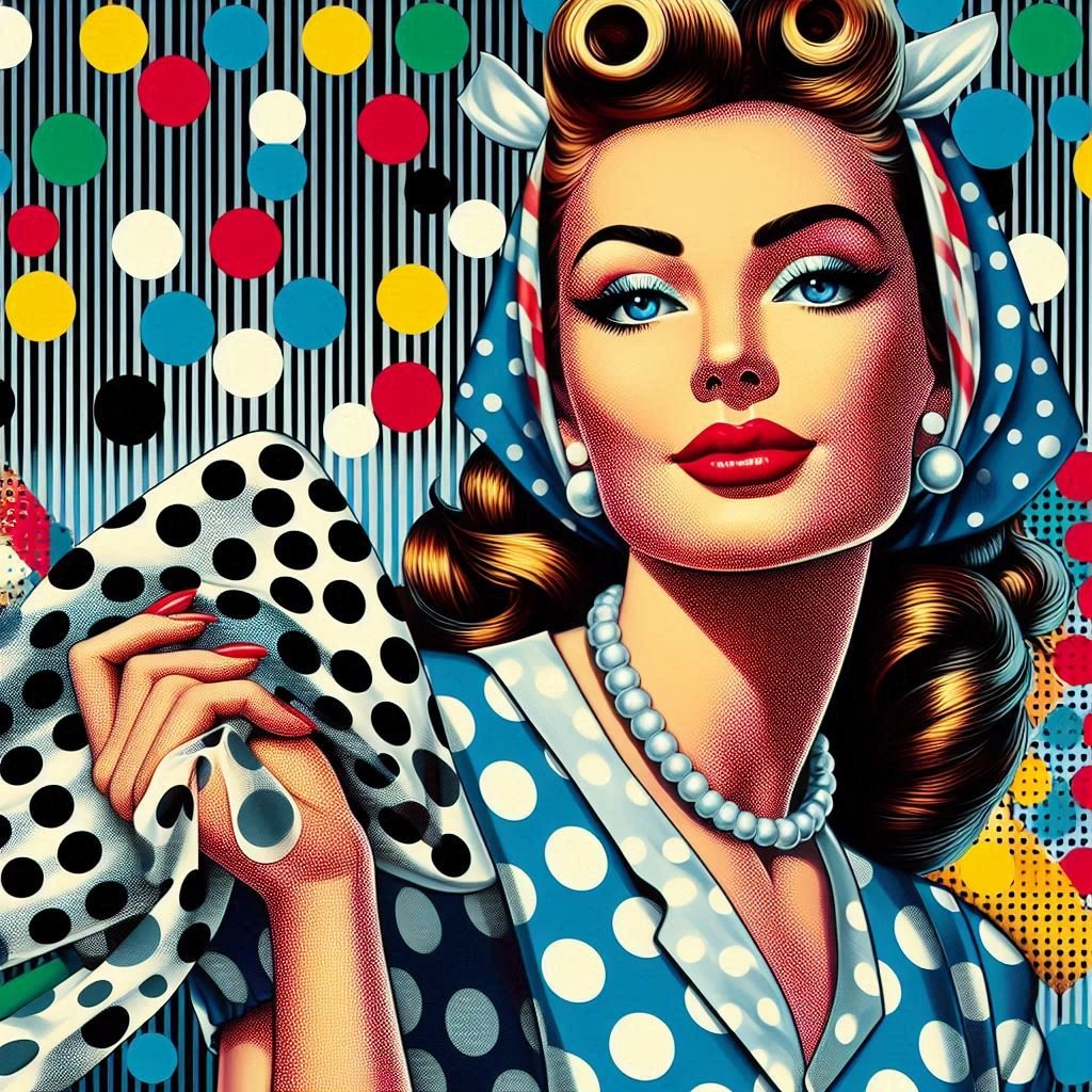 Solve 1950S POP ART jigsaw puzzle online with 306 pieces