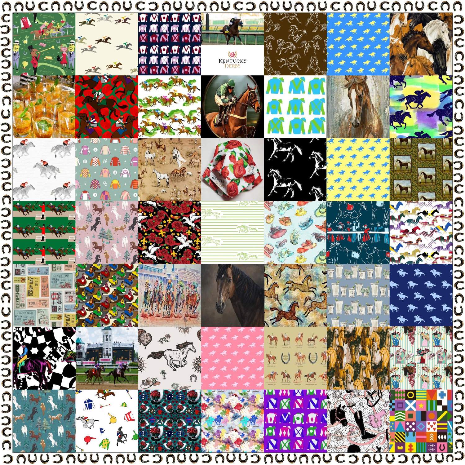 Solve Kentucky Derby Day jigsaw puzzle online with 324 pieces