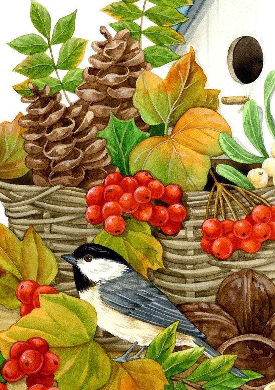 Solve Chickadee jigsaw puzzle online with 88 pieces