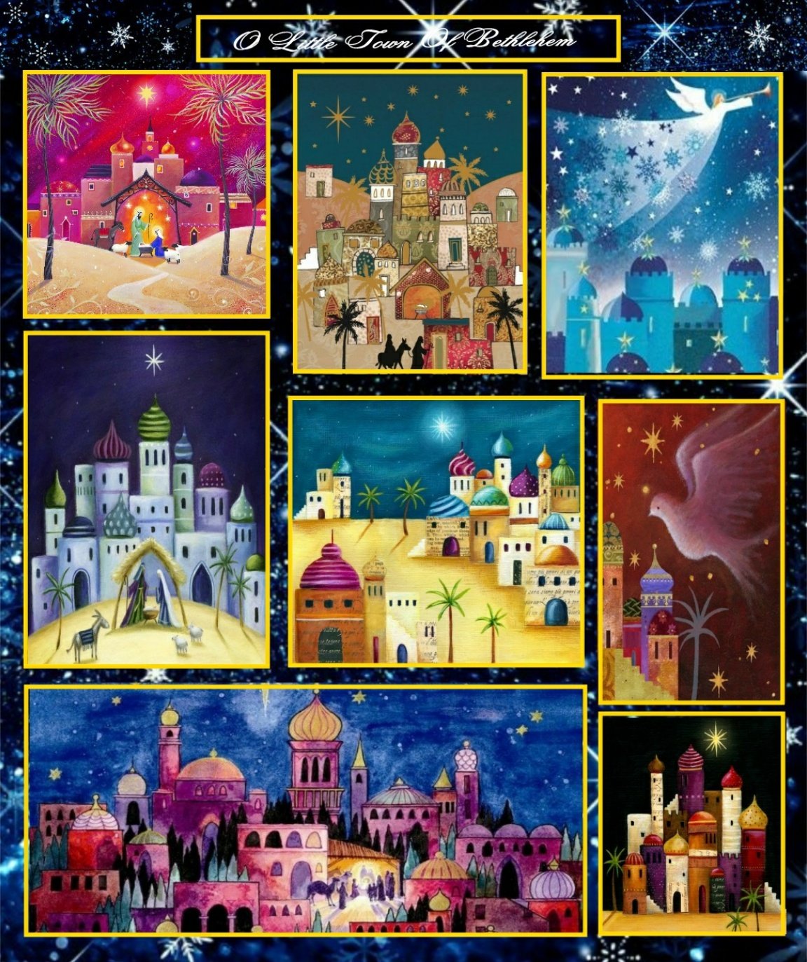 Solve Little town of Bethlehem (resize 9 to 440 pieces) jigsaw puzzle ...