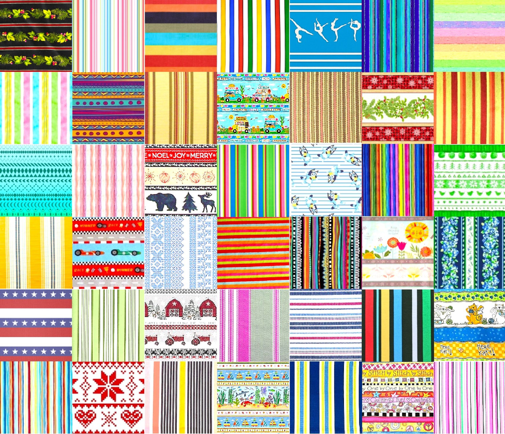 Solve PATCHWORK STRIPES 98 jigsaw puzzle online with 255 pieces