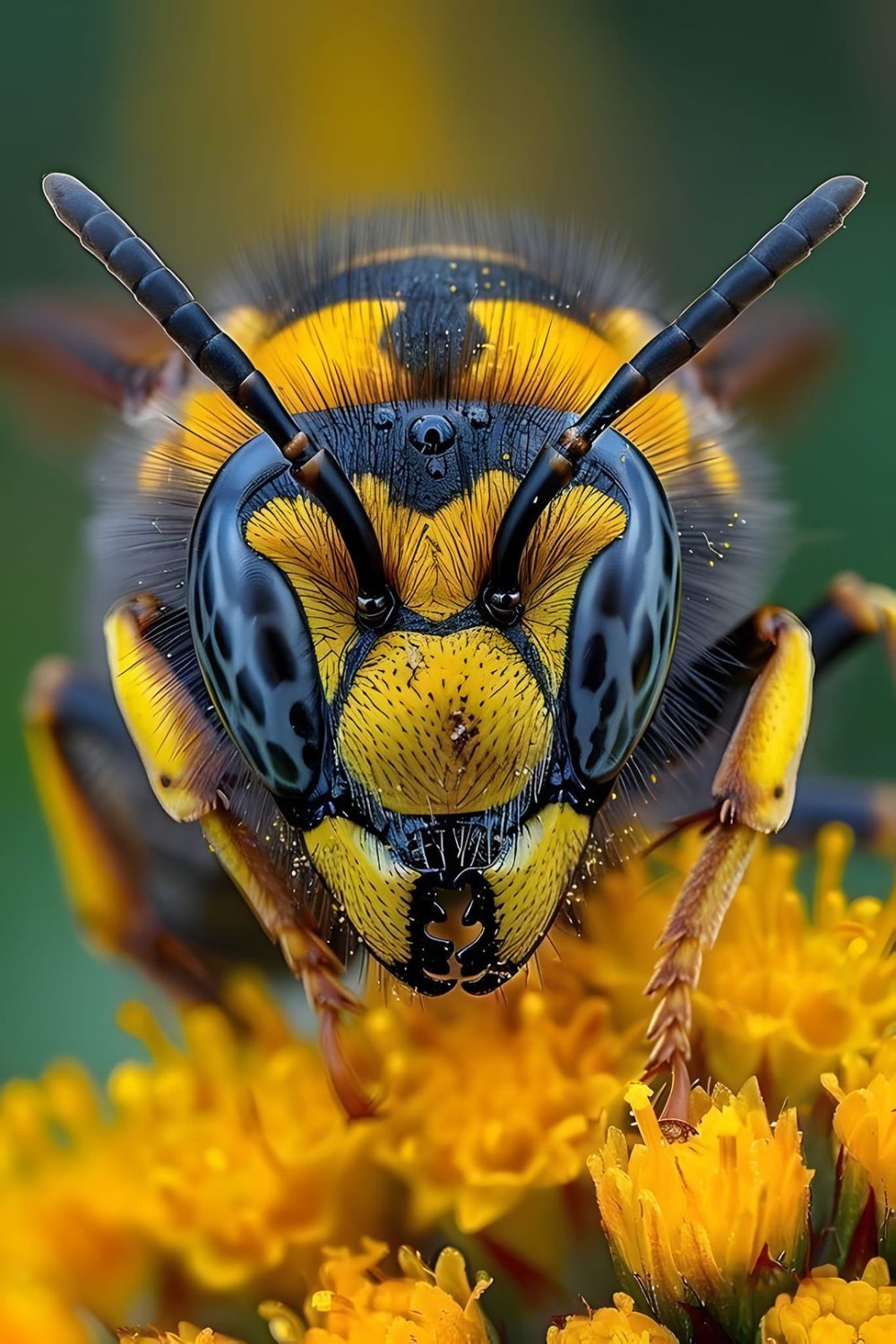 Solve Wasp for lunch? jigsaw puzzle online with 294 pieces