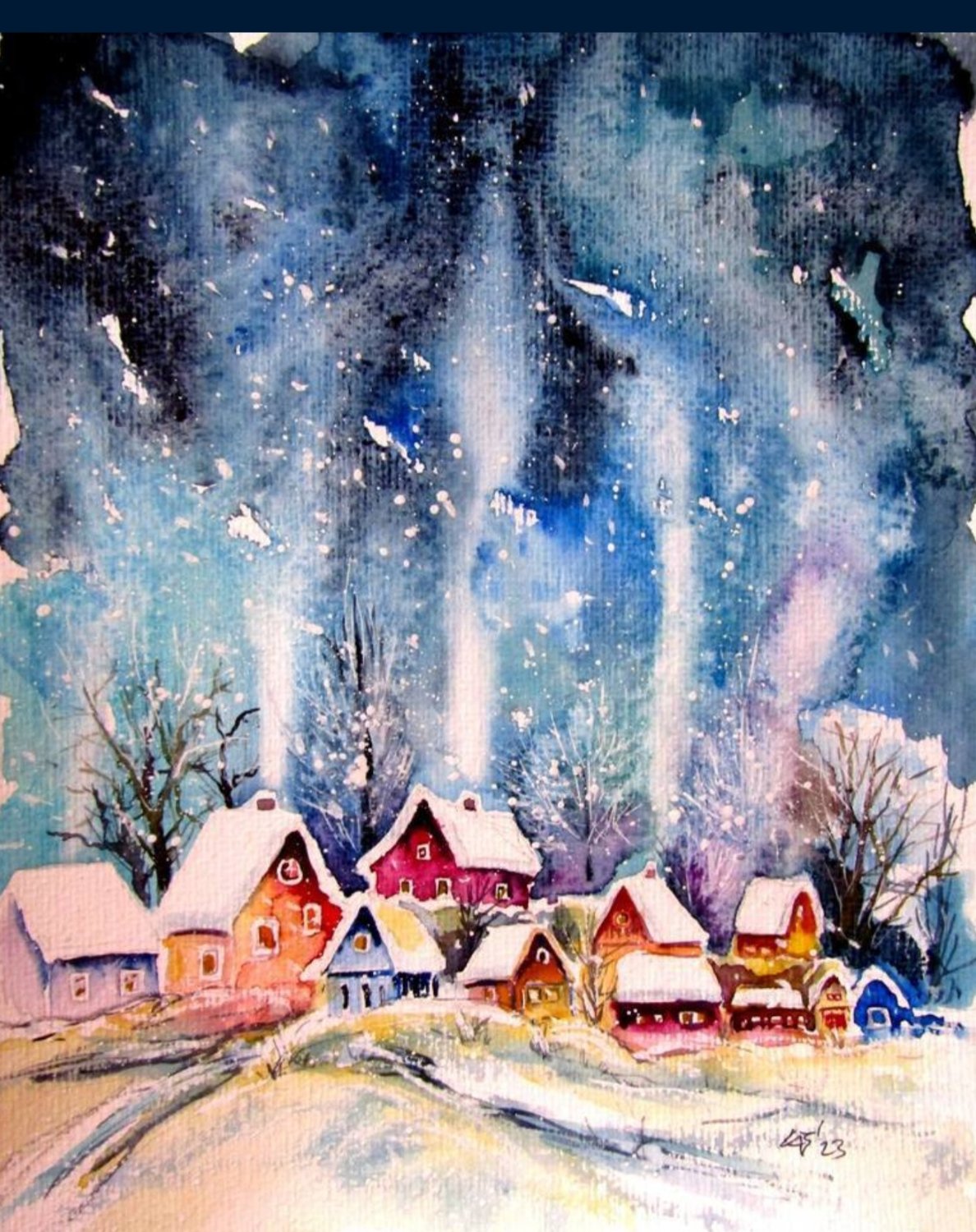 Solve Winter Snow jigsaw puzzle online with 80 pieces