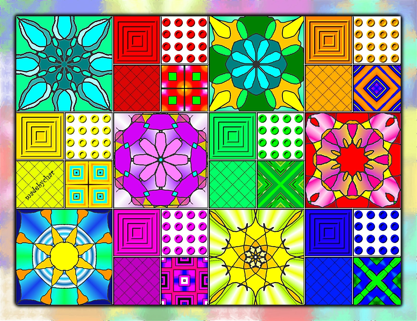 Solve Patterns... jigsaw puzzle online with 352 pieces