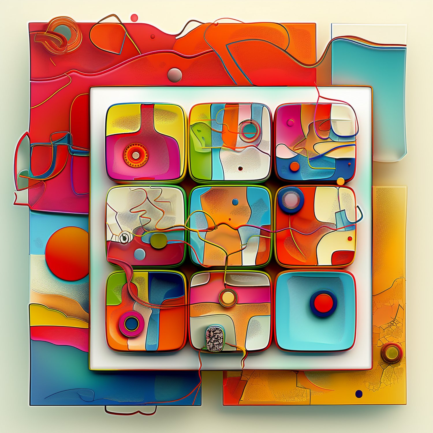 Solve Pattern jigsaw puzzle online with 600 pieces