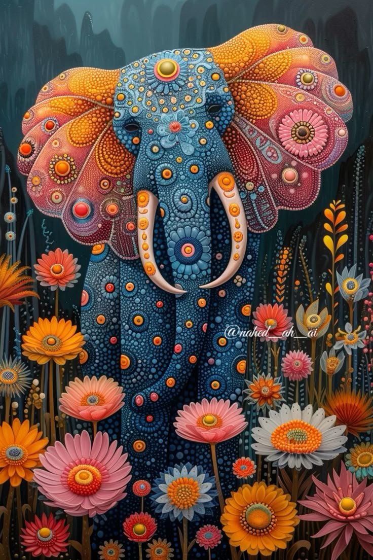 Solve Beautiful Elephant * jigsaw puzzle online with 234 pieces