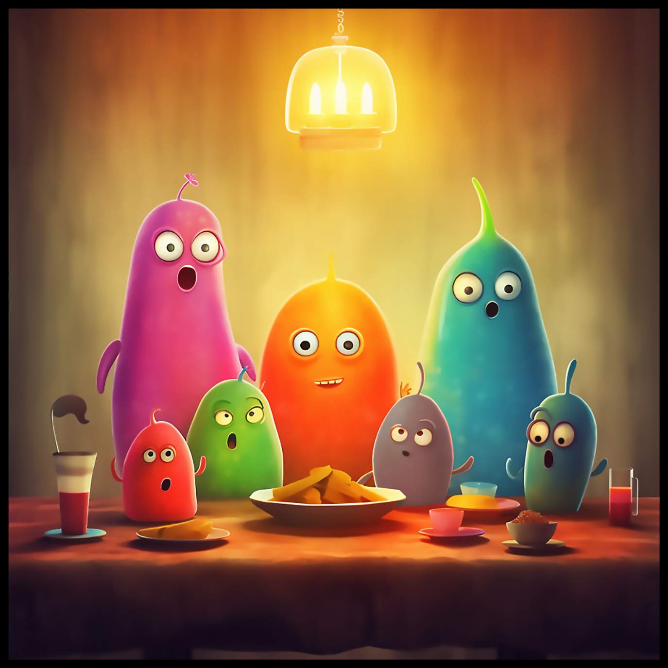 Solve Blobs 12 jigsaw puzzle online with 121 pieces