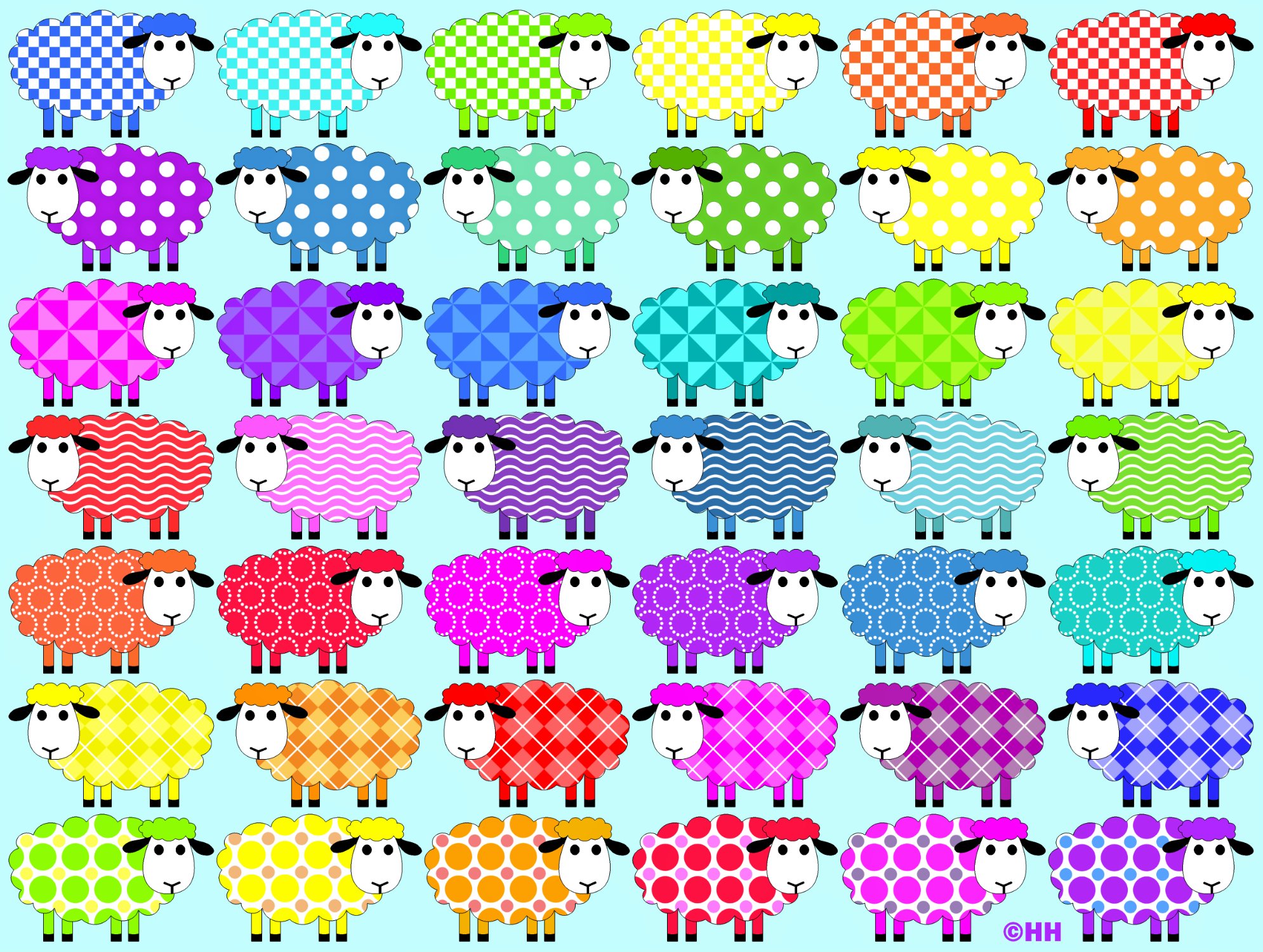 Solve sheep jigsaw puzzle online with 192 pieces