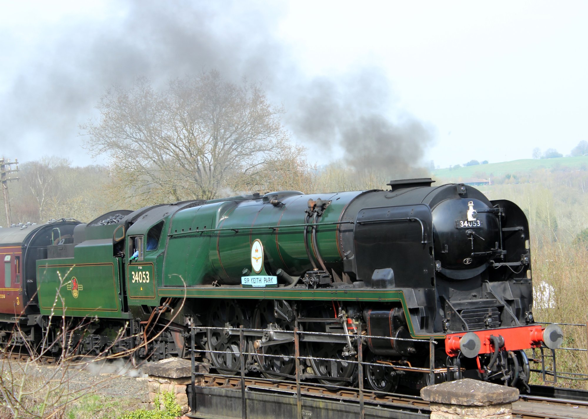 Solve SR Battle of Britain Class 4-6-2 34053 Sir Keith Park at Highley ...