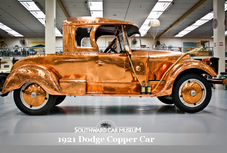 Solve Southward Car Museum's 1921 Dodge Copper Car ~ Note The Serpent ...
