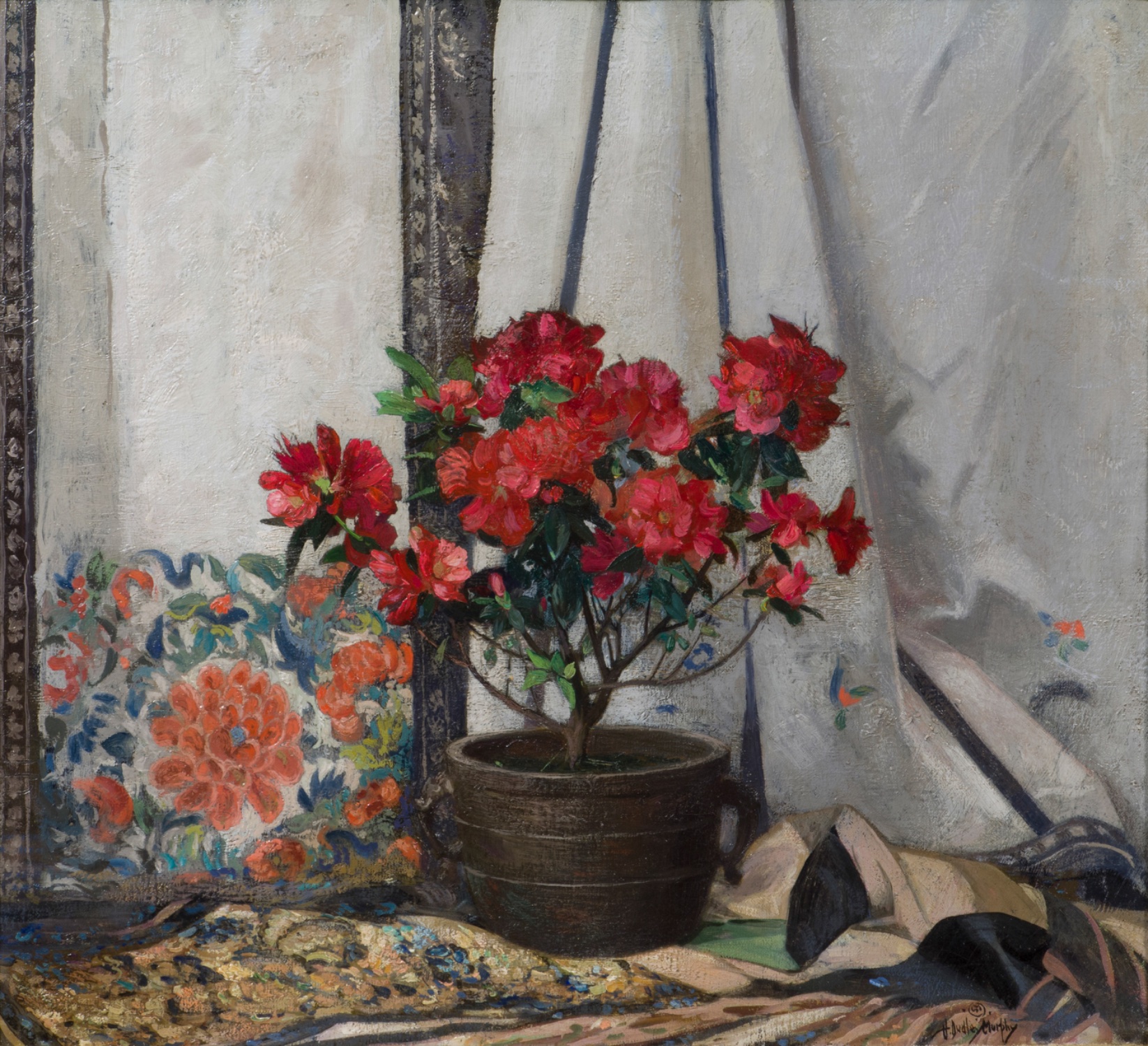 Solve #2. The Azalea, Hermann Dudley Murphy, oil on canvas, circa 1927 ...