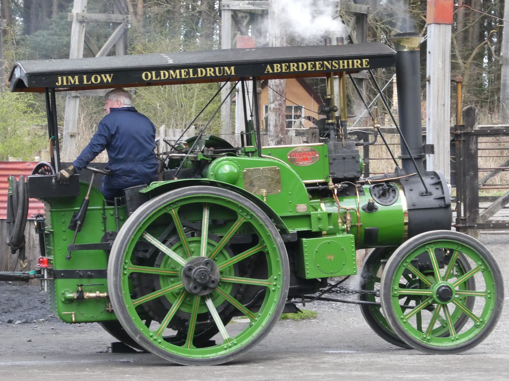 Puzzle | 108 pièces | Tasker Steam Tractor No.1911 | Jigidi