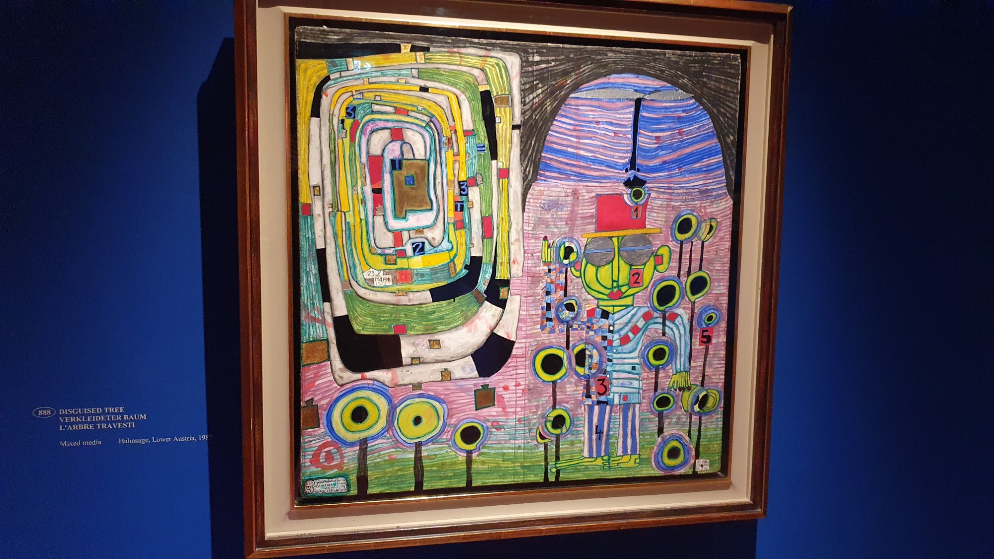 Solve Disguised Tree - original artwork by Hundertwasser in the ...