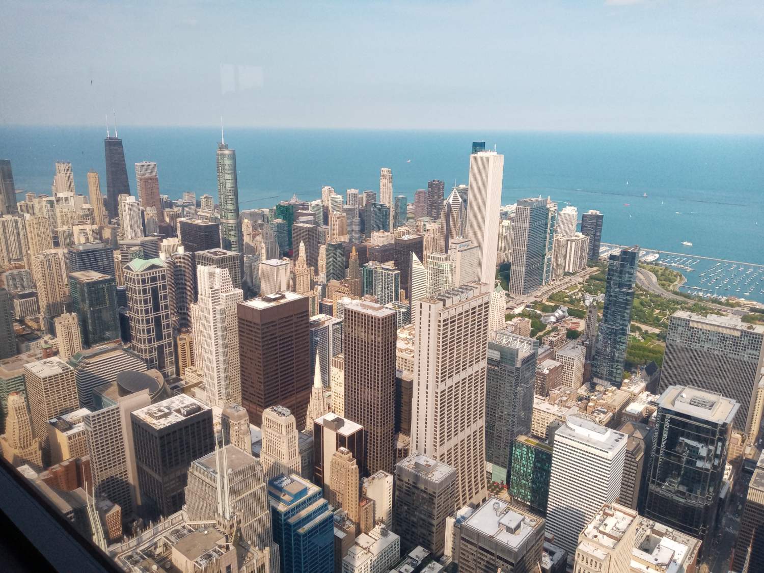 Solve CHICAGO ROOF TOPS FROM 103 STORY WILLIS TOWER jigsaw puzzle ...