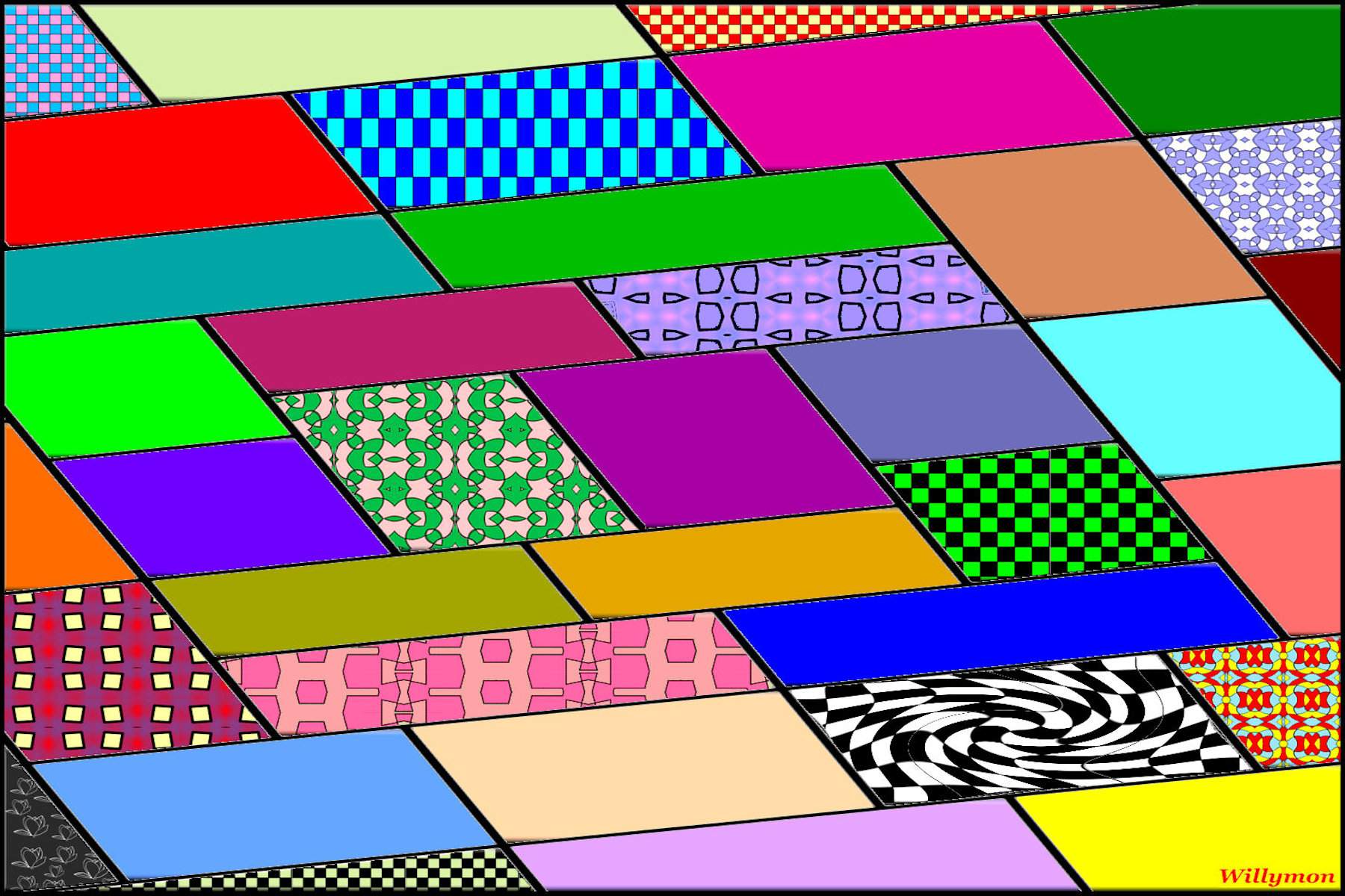 Jigsaw Puzzle | 260 pieces | slanted streetmosaic. | Jigidi